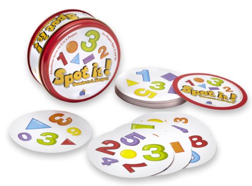 Spot It! Numbers and Shapes | Lucky Penny Shop