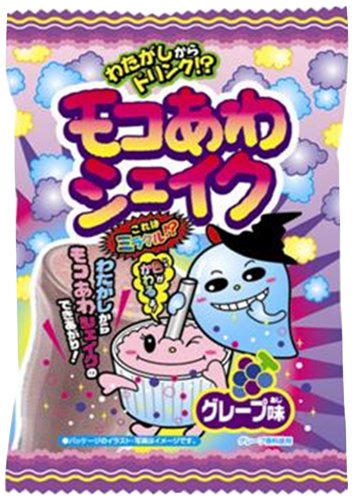 Popin Cotton Candy "Moco Awa Shake" Grape Flavor Meiji Chewing Gum ...