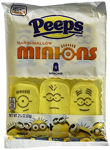 Marshmallow Minions Peeps - 6ct. 3 PACK | Lucky Penny Shop
