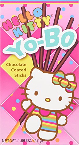 Hello Kitty Yo Bo Chocolate Dip Biscuits Sticks | Lucky Penny Shop