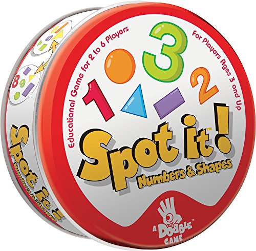 Spot It! Numbers and Shapes | Lucky Penny Shop